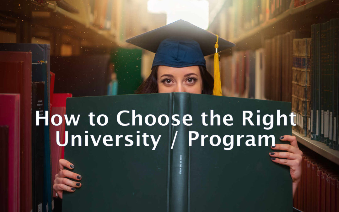 Help in choosing the right University - Next Steps Visa
